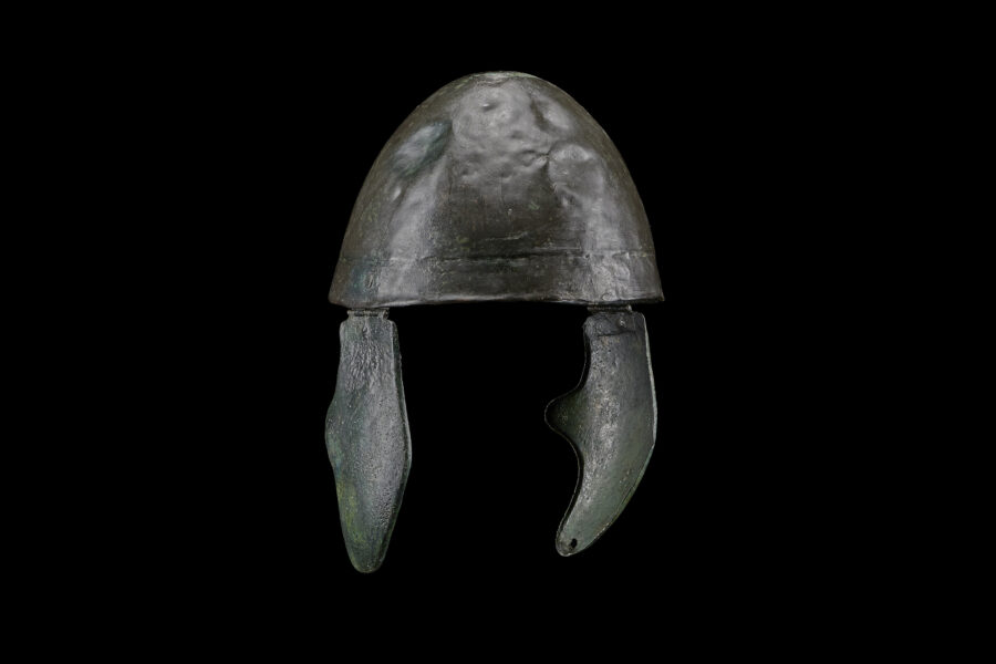 GREEK PILOS BRONZE HELMET