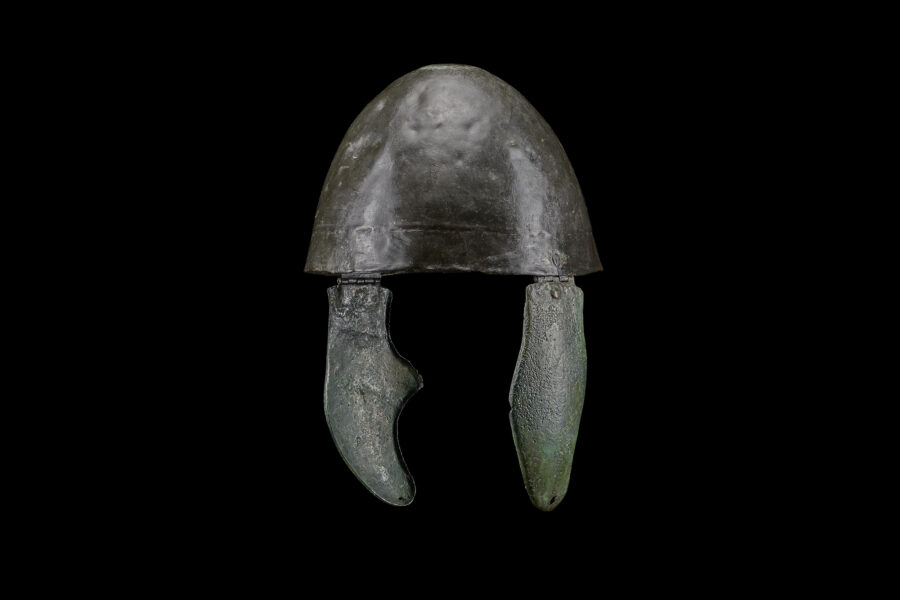 GREEK PILOS BRONZE HELMET