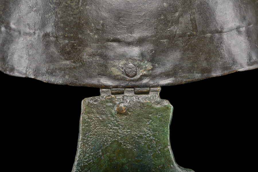 GREEK PILOS BRONZE HELMET