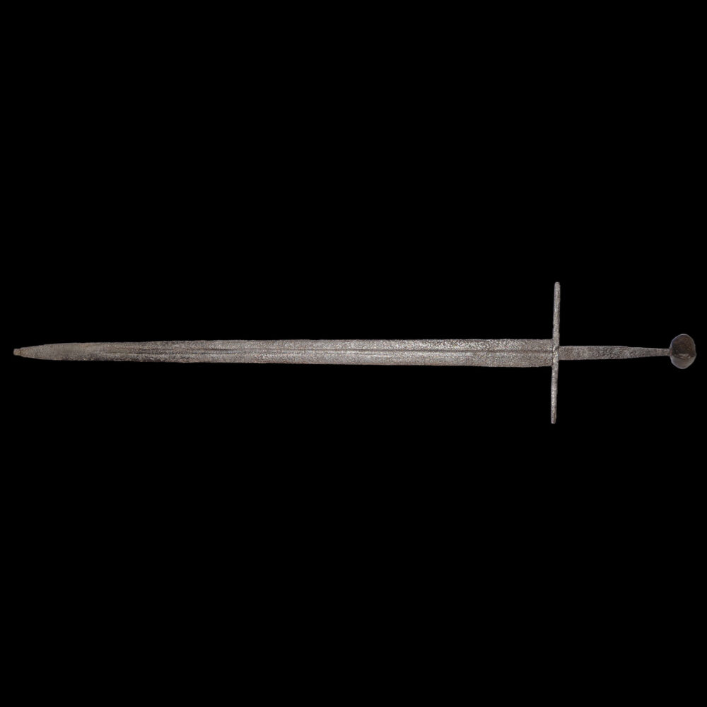 MEDIEVAL KNIGHTLY SWORD, 14TH CENTURY - Karabela-Arms