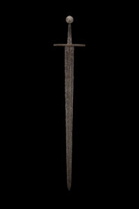 MEDIEVAL KNIGHTLY SWORD, 14TH CENTURY