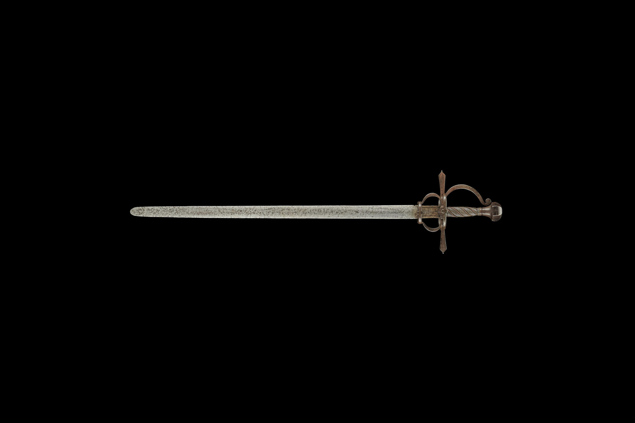 A GERMAN (SAXON) RAPIER, EARLY 17TH CENTURY - Karabela-Arms